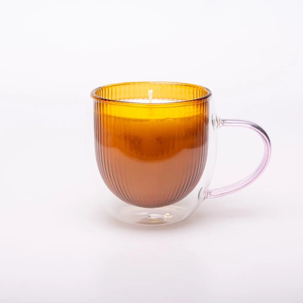 Amber Coffee Cup Candle – NOUVO